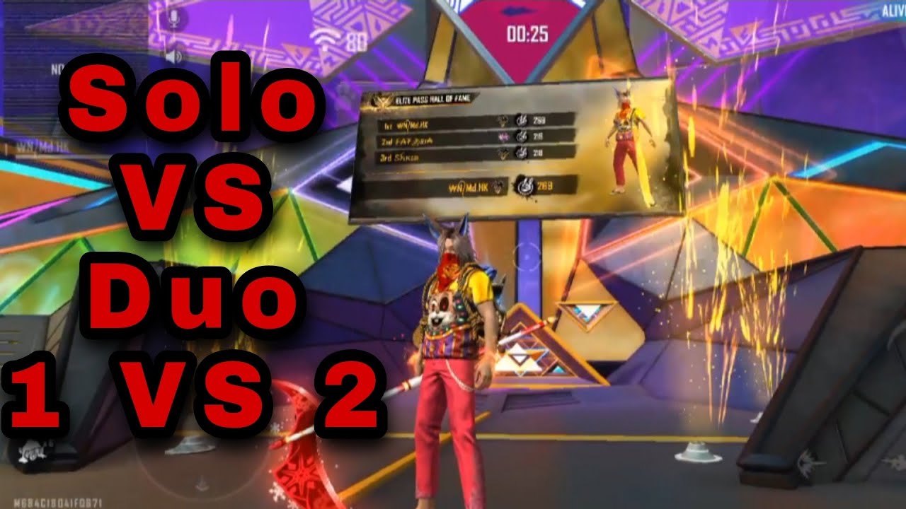 Solo vs Duo uncut game play😬Net Problem 😠 - YouTube