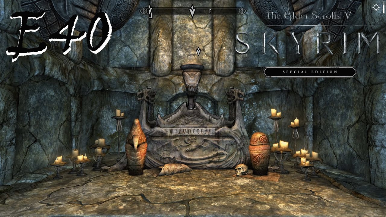 Skyrim // Ustengrav - Horn of Jurgen Windcaller // E40 - Blind ...