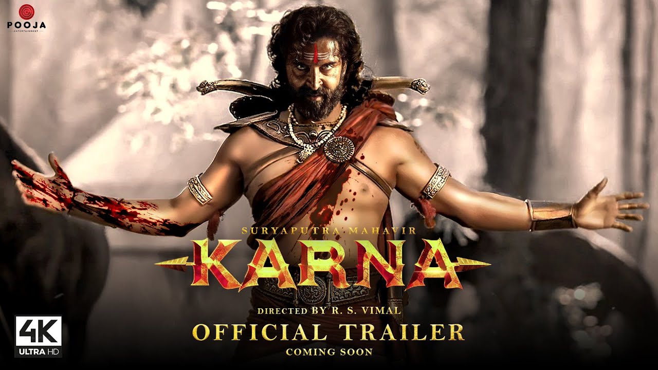 Karna | Trailer | Hrithik Roshan, Kriti Sanon, SS Rajamouli | karna ...