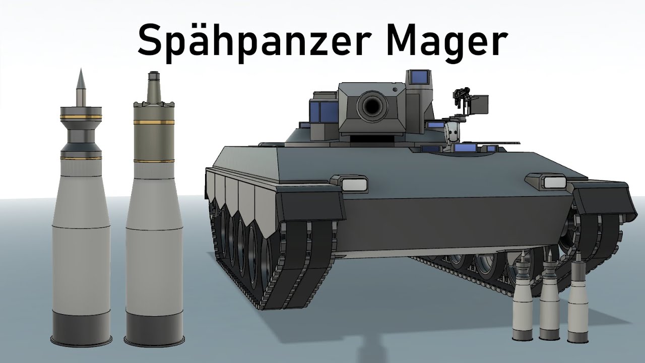Light Tank Concept/ 105mm Autoloader Mechanism - YouTube