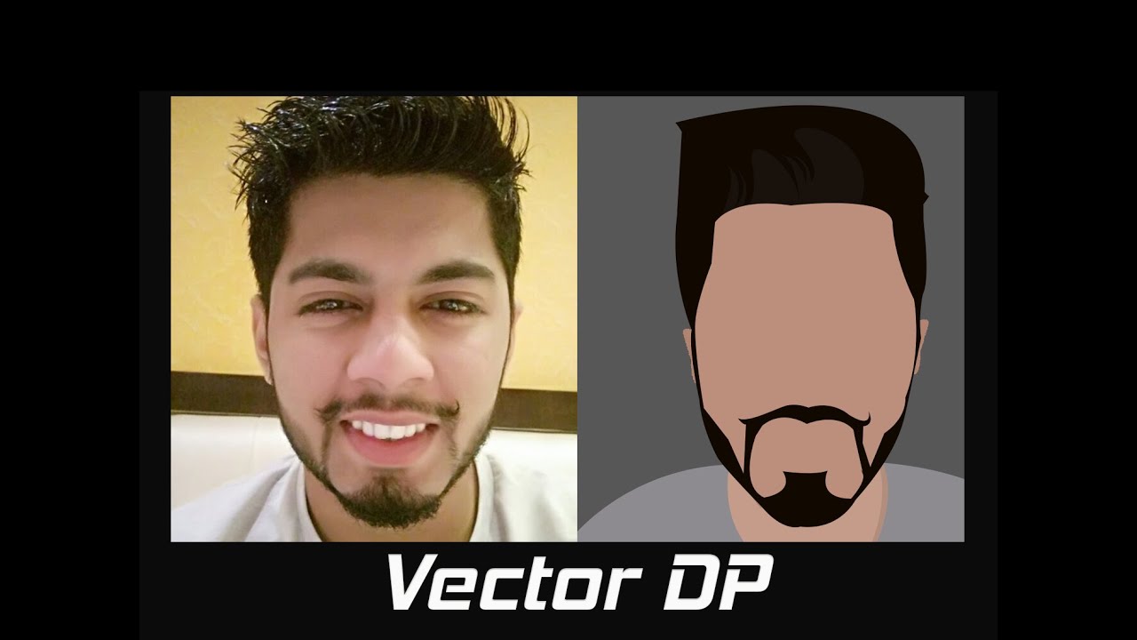 Vector Portrait, Photoshop Guide! [ Graphic Designing ] - YouTube
