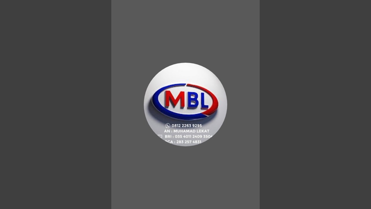MBL sedang live sekarang! - YouTube