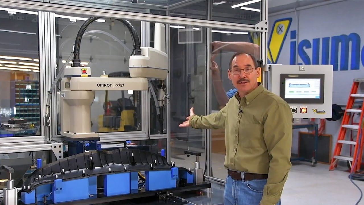 SCARA Automatic Clip Insertion Robotic Assembly Machine with VIM-600 ...