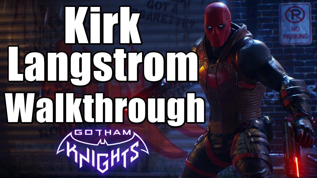 Gotham Knight 1.1 - Kirk Langstrom Walkthrough | Investigate lab workstation - YouTube