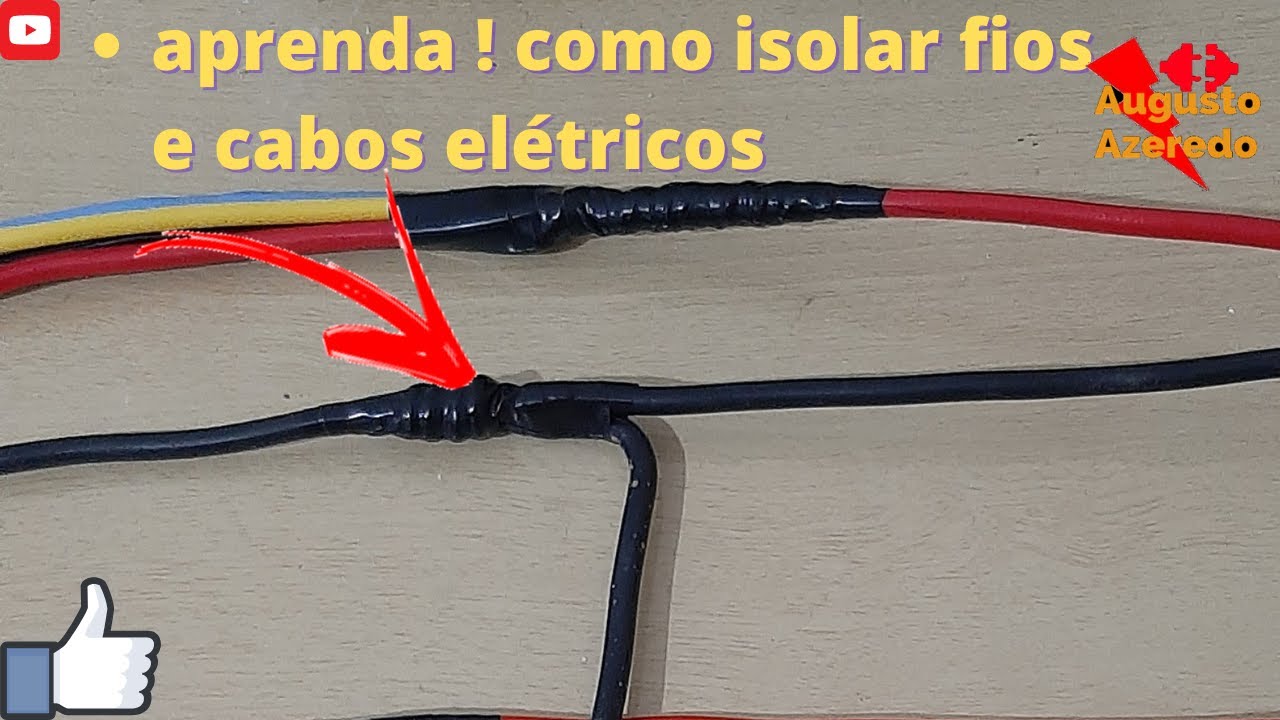 #COMO ISOLAR FIOS #DICAS DE COMO FAZER UM ISOLAMENTO CERTO COM FITA ...