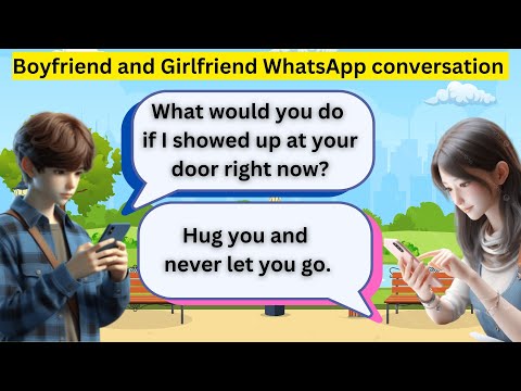 Improve Your English | Boyfriend & Girlfriend WhatsApp Conversation for Beginners | Learn English