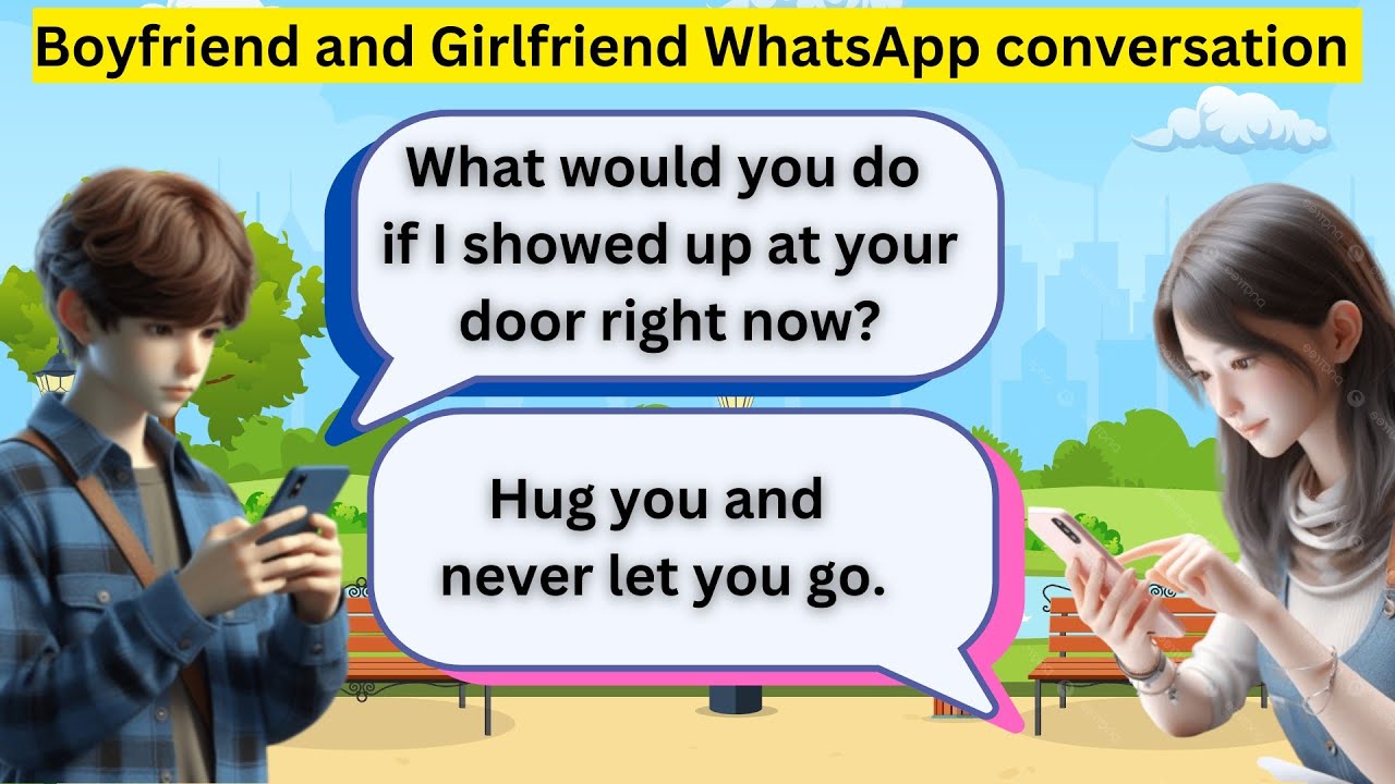 Improve Your English | Boyfriend & Girlfriend WhatsApp Conversation for ...