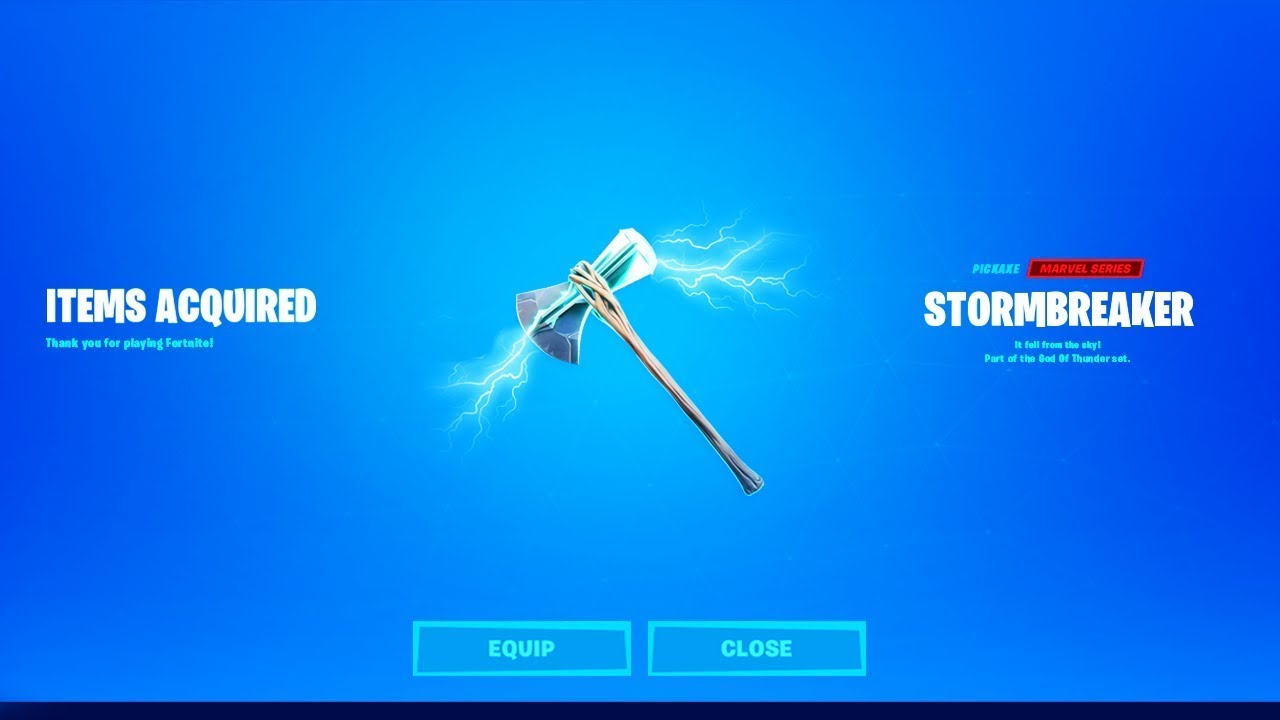 HOW TO GET THOR PICKAXE IN FORTNITE! ( FREE THOR PICKAXE ) - YouTube