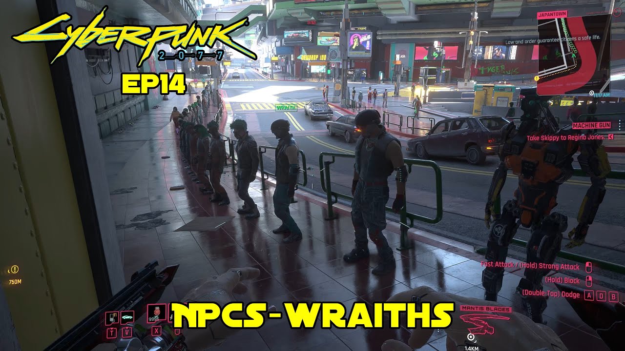 Wraiths Characters | NPCs | Cyberpunk 2077 - YouTube