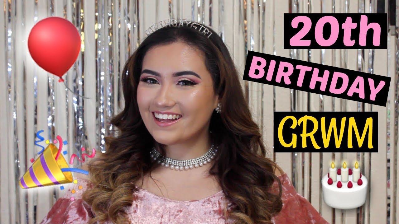 GRWM: 20TH BIRTHDAY ♡ | Stephanie Lerma - YouTube