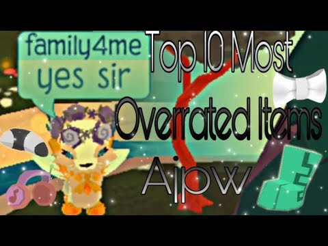 TOP 10 MOST OVERRATED ITEMS // AJPW - YouTube