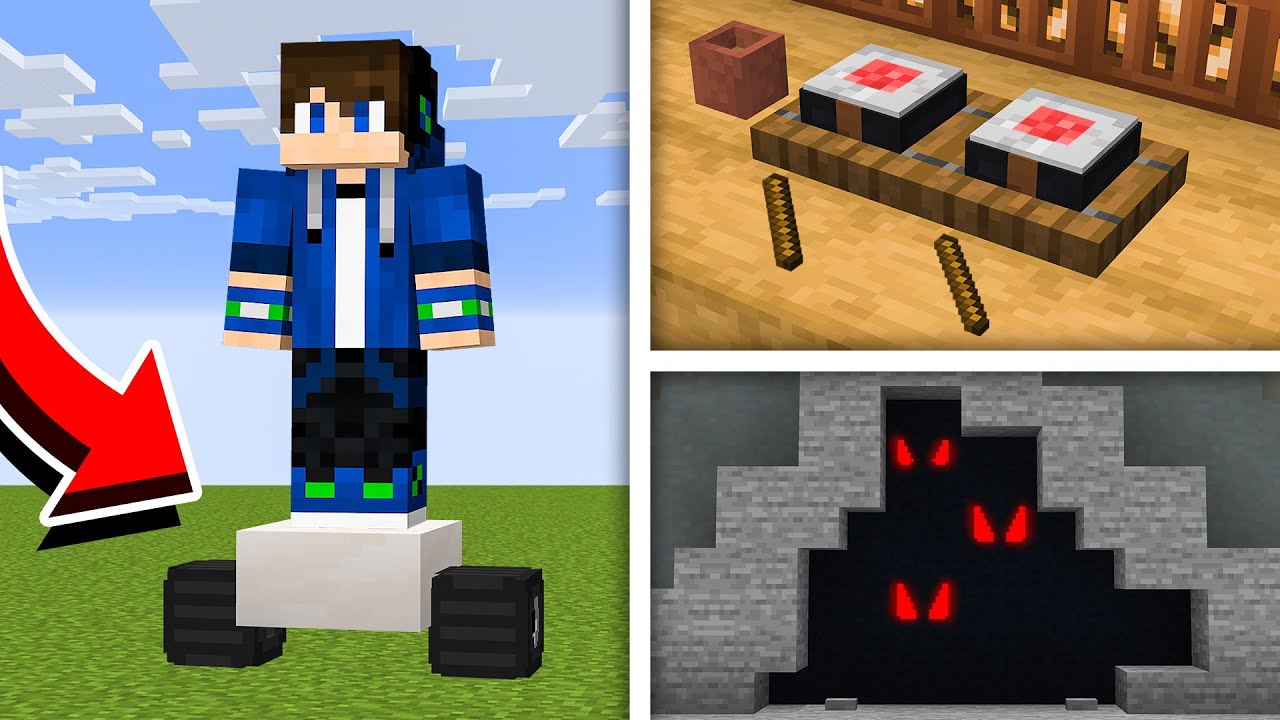 Secret Minecraft Things You Can Make As Well! (Easy) - YouTube