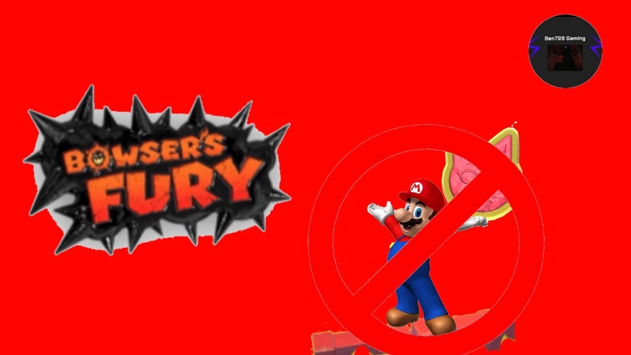 If I touch something red, the video ends (Bowser's Fury) - YouTube