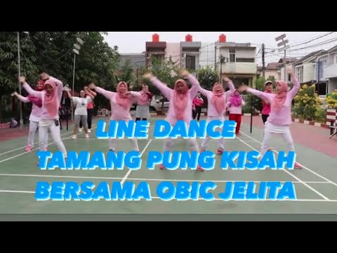 Tamang Pung Kisah [Line Dance] Bersama Obic Jelita - YouTube