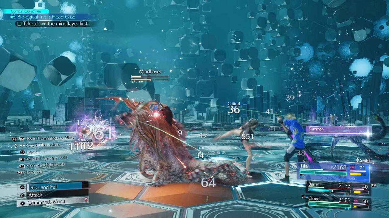FINAL FANTASY VII REBIRTH biological intel: Head Case - YouTube