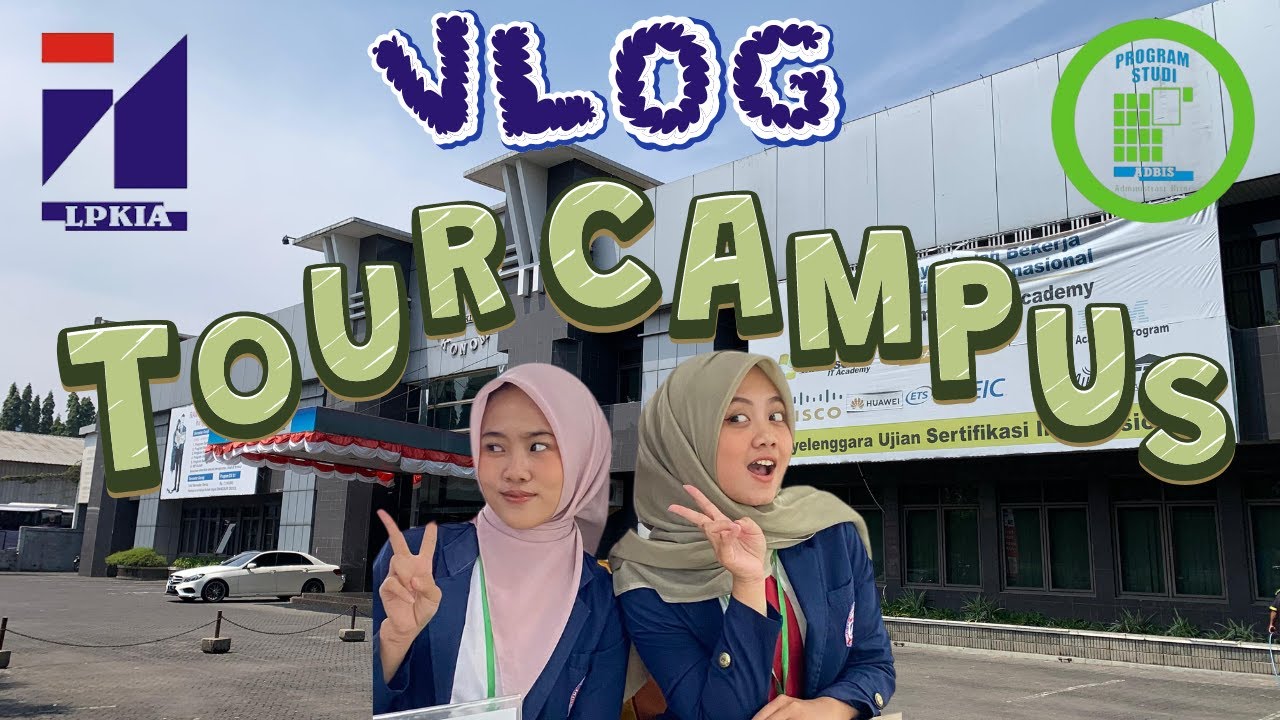 Vlog tour campus IDE LPKIA - YouTube