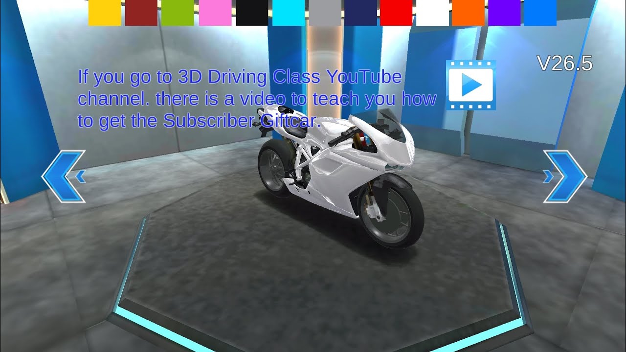 How to unlock Superbike in Driving class 3D?? - YouTube