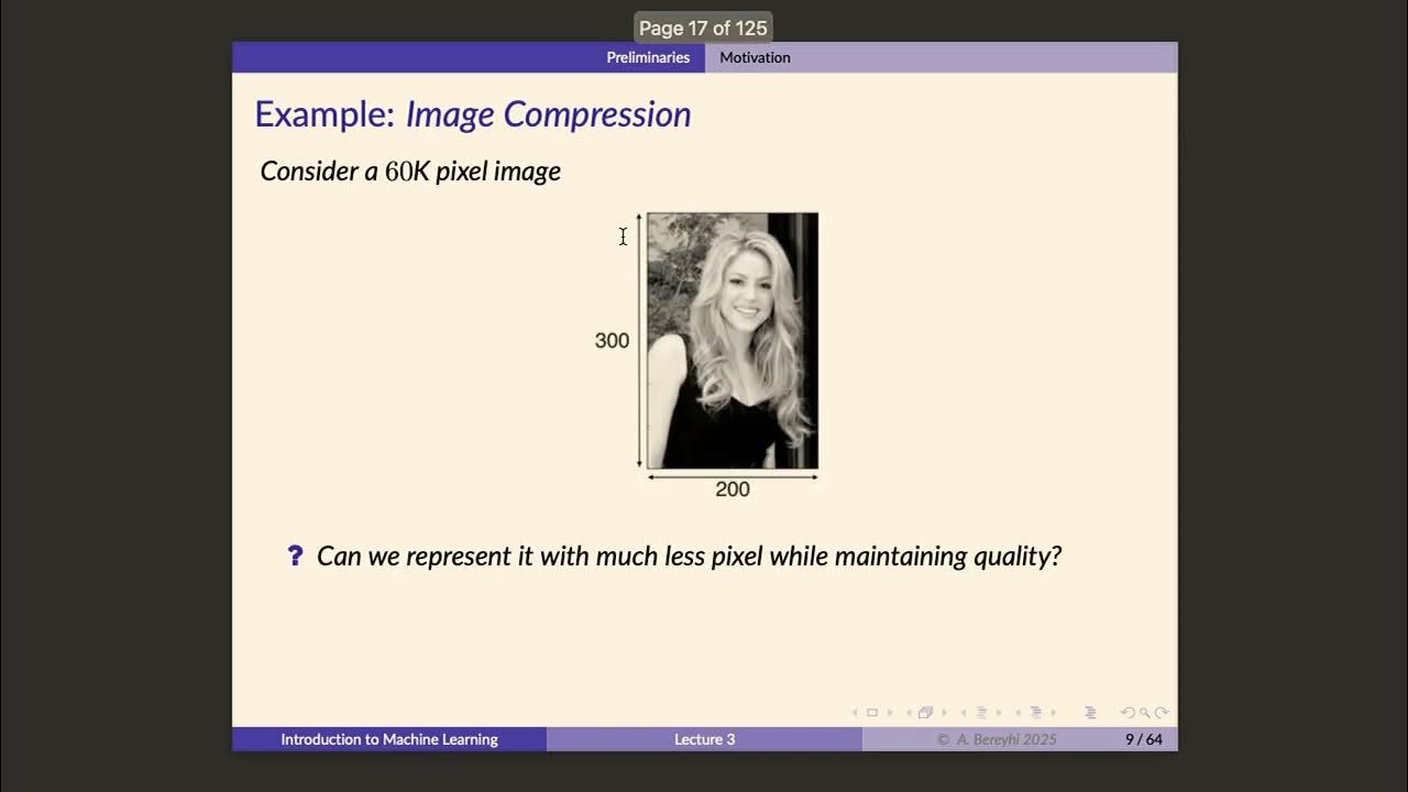 UofT - ECE1513 -- Intro to ML -- Lecture 3: Principle Component Analysis - YouTube