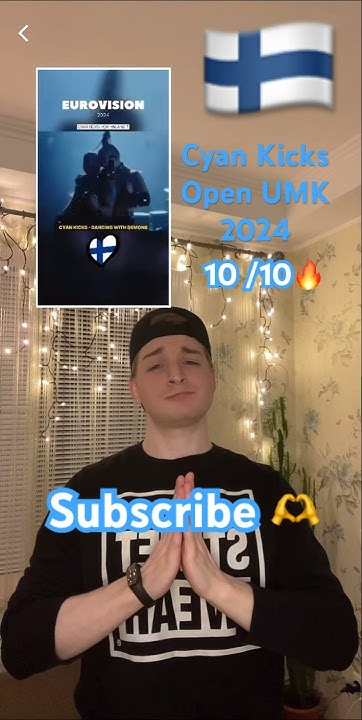 Cyan Kicks Dancing With Demons UMK 2024 Finland Eurovision Reaction #eurovision2024 #react # ...