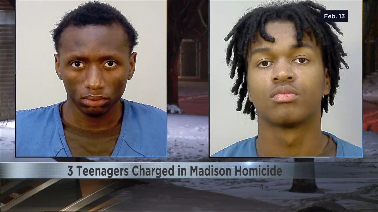 3 teenagers charged in connection to Madison homicide - YouTube