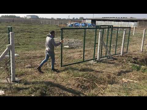 Bahçe kapısı , tarla kapısı , sürgülü kapı