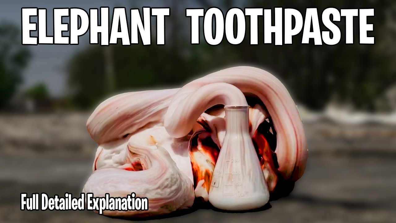How to make Elephant Toothpaste - YouTube