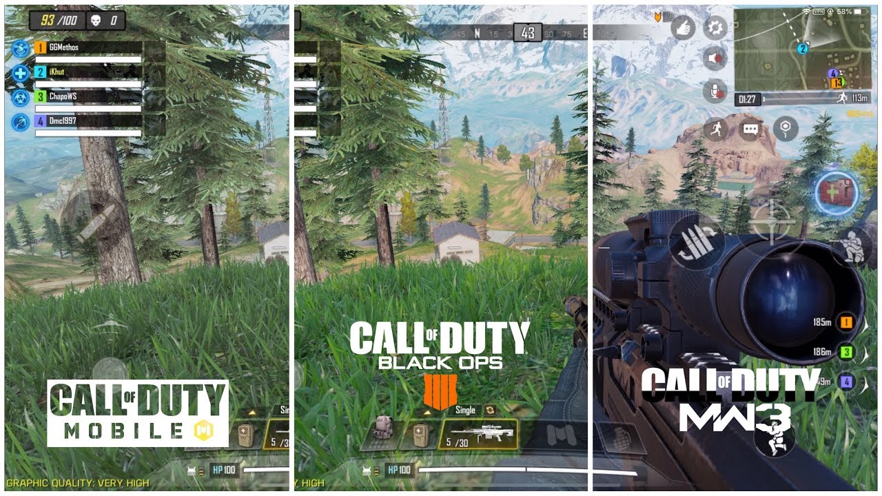 COD Mobile - Battle Royale Ultra Graphic Styles [60fps] on the New iPad ...