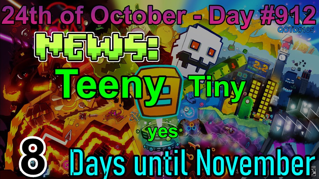 Daily Geometry Dash 2.2 Update: Day 912 - YouTube