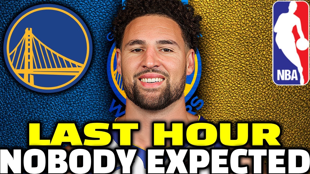 OFFICIAL BOMB! KLAY THOMPSON'S DEPARTURE IS CONFIRMED! SAD NEWS FOR ...