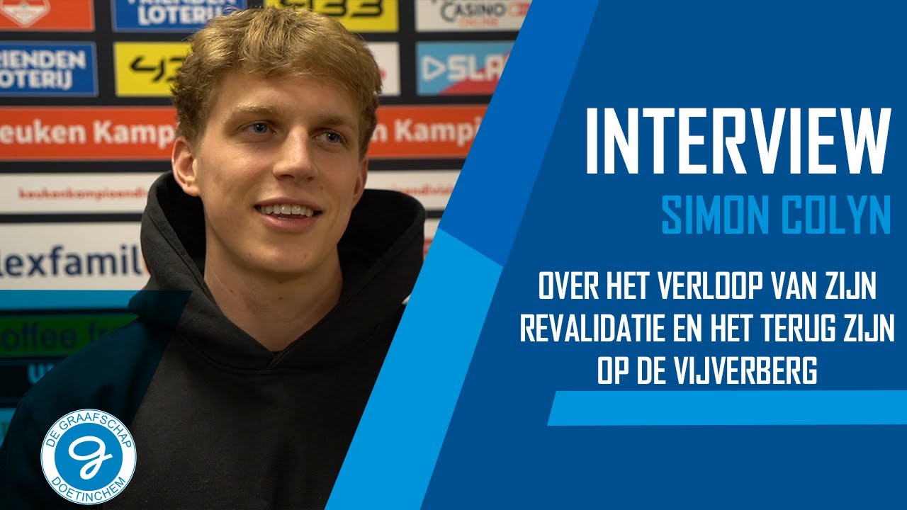 INTERVIEW | Simon Colyn over de revalidatie van zijn zware knieblessure ...