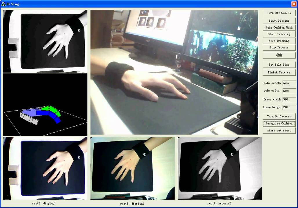 Hand motion tracking - YouTube
