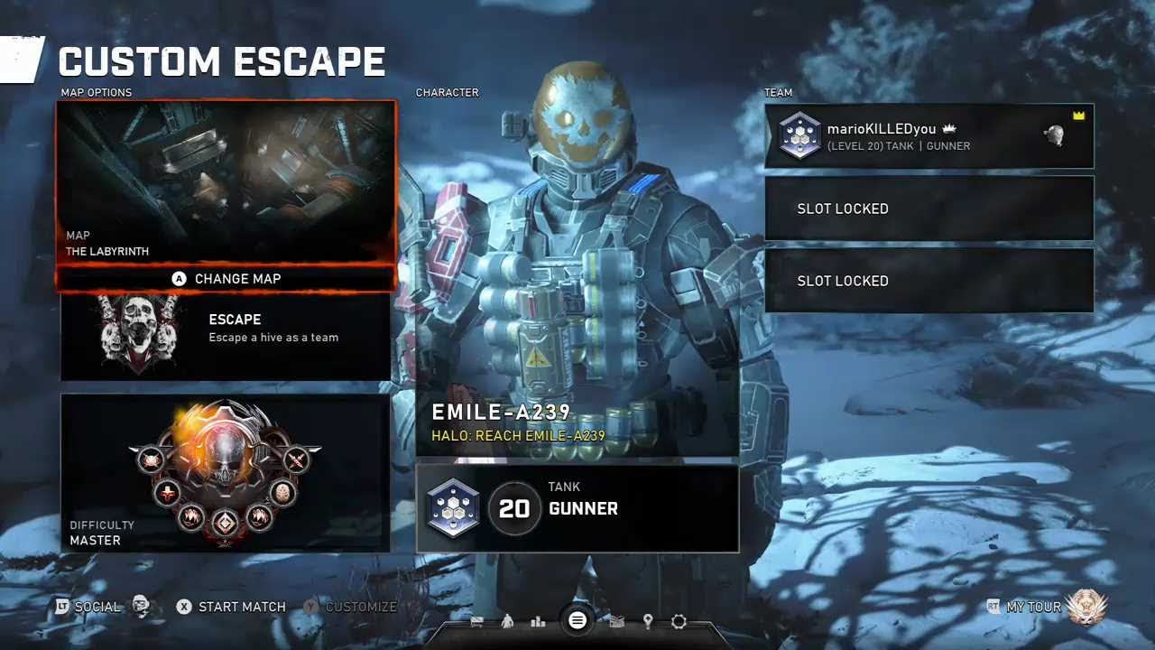 Gears 5, Labyrinth, Master, Gunner (SOLO) Emile-A239, (02-02-2022) NEG ...