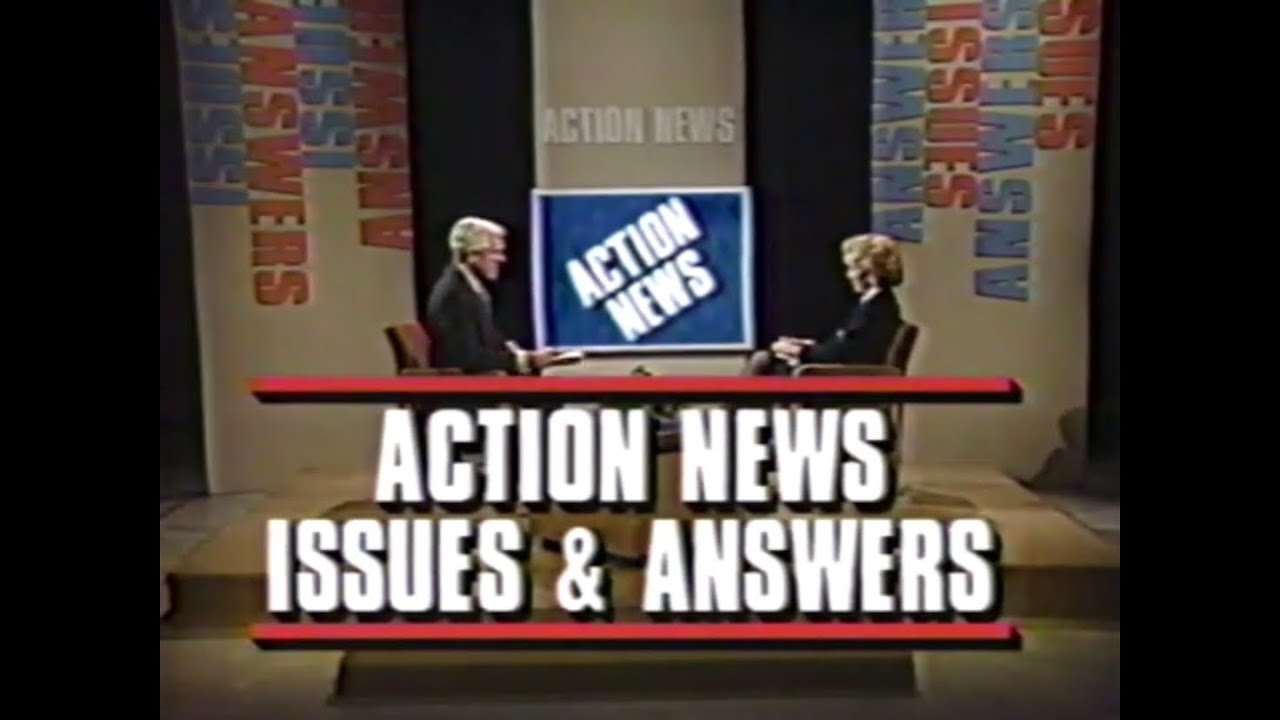 6ABC Action News Issues and Answers 1993 (Partial) - YouTube