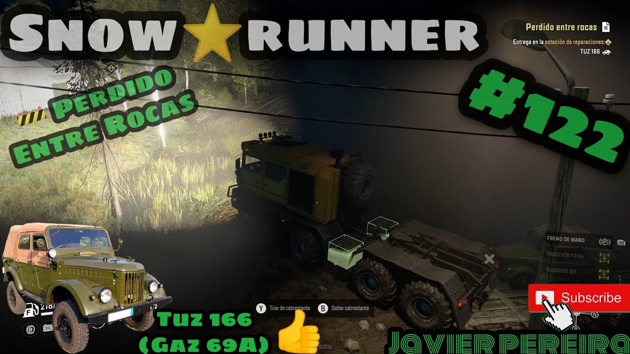Snow⭐Runner 🚚 Gameplay #122 🚧 Encargos Perdido Entre Rocas Nuevo ...