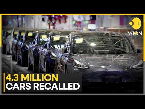 China Orders Record Recall of 4.3 Million Vehicles Over Hidden Door Handle Safety Risks | WION