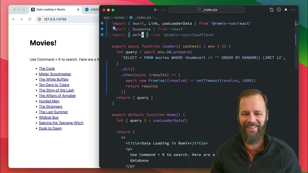 Deferring Data + Streaming in Remix - YouTube