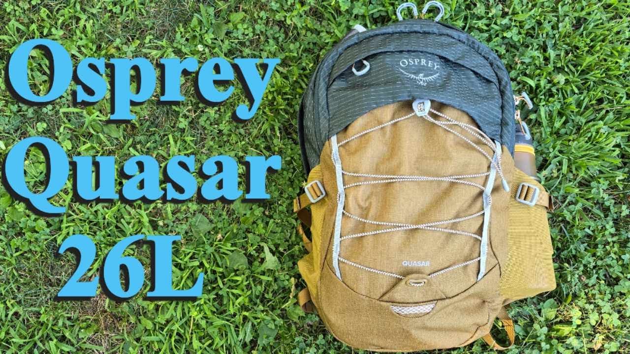Osprey Quasar 26 Liter Laptop Backpack - YouTube