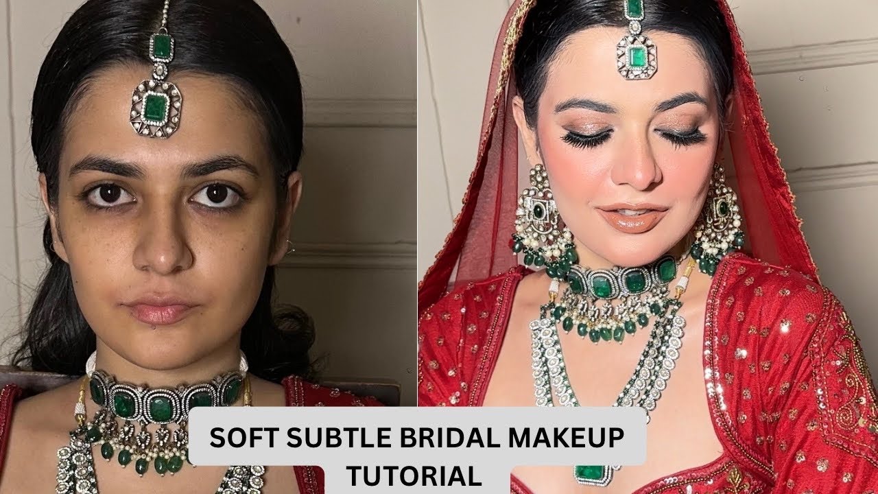 Quick Simple and Easy Bridal Makeup tutorial | Long Lasting Makeup - YouTube