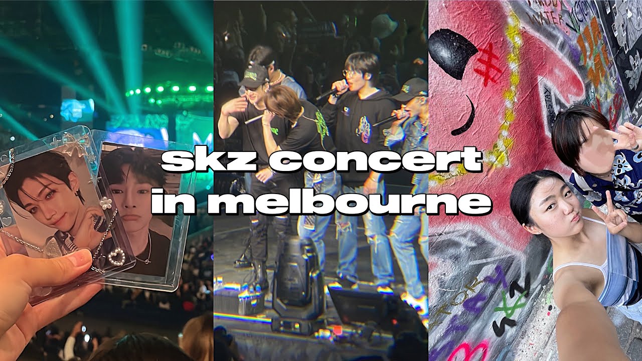 s4 vlog🧭 skz maniac concert in melbourne! grwm, concert fancam - YouTube