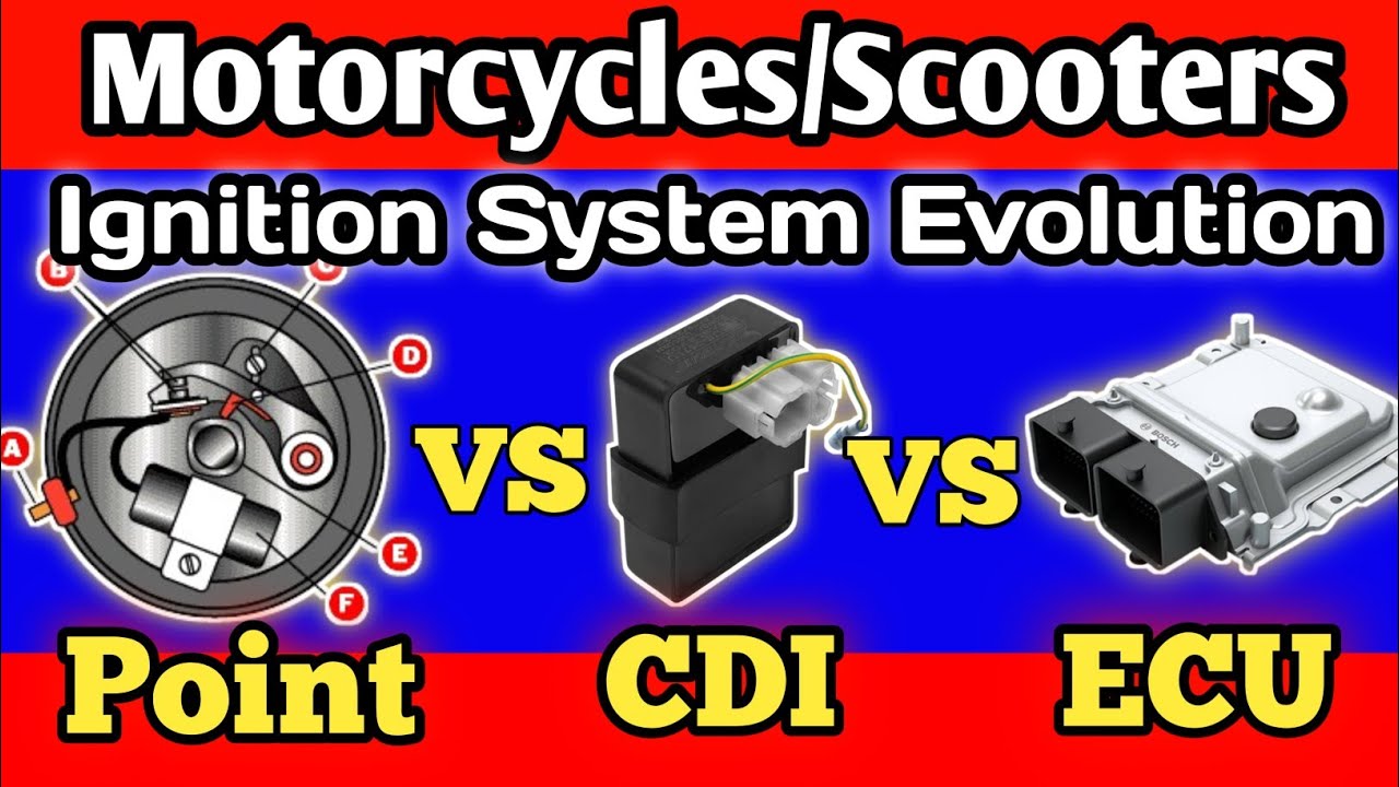 Evolution from Point→CDI→ECU, IGNITION SYSTEMS, Explained for Bikes ...