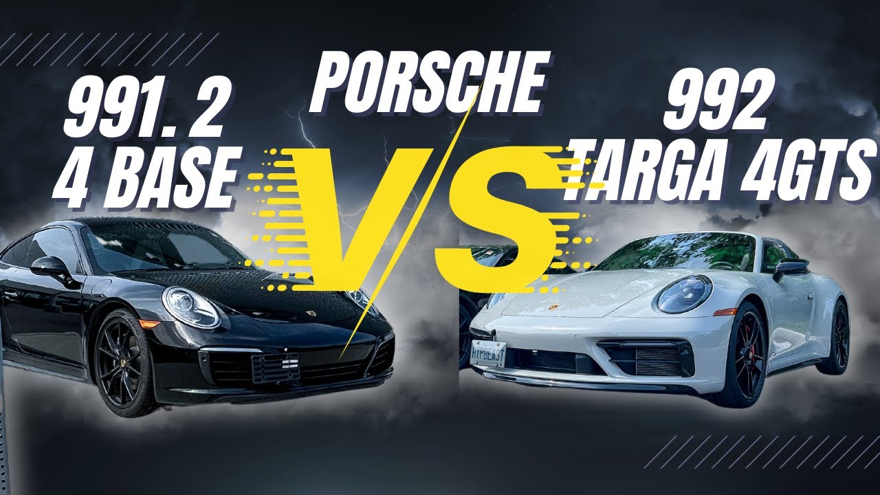 The Porsche 911 Showdown: 991.2 vs 992 #porsche991 #porsche992 - YouTube