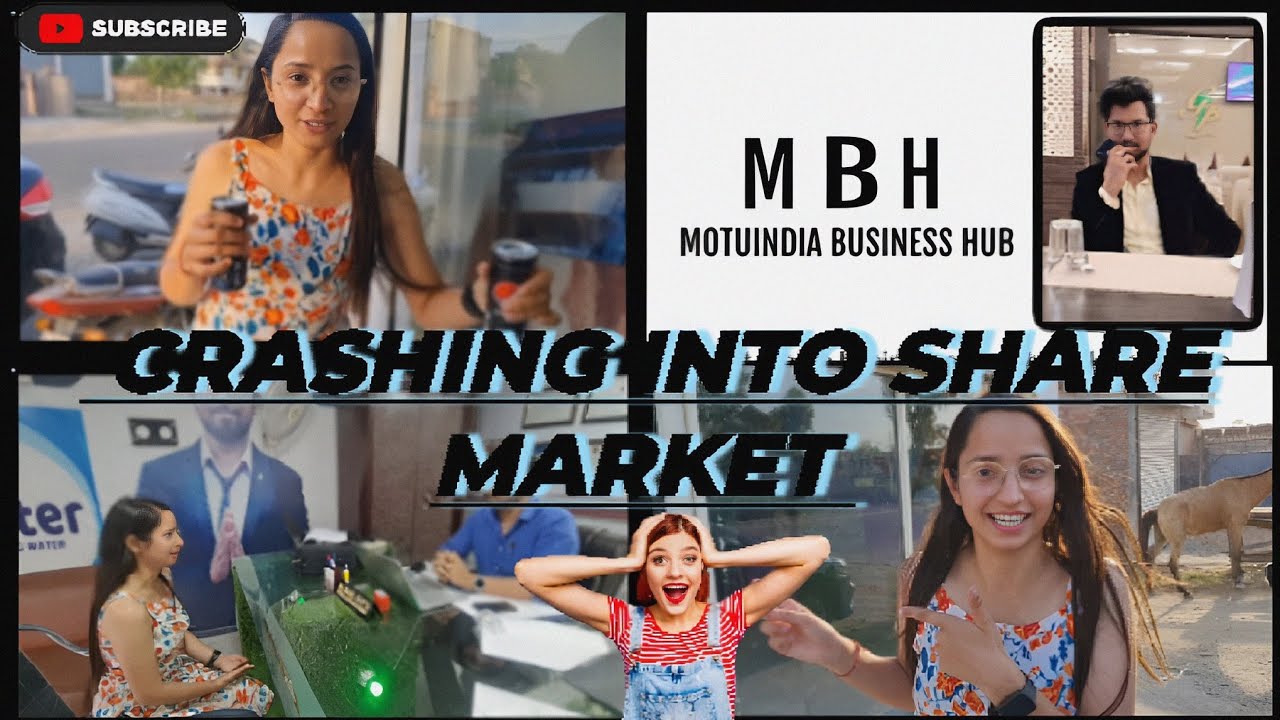 Randomly crashing into share market 🤣|| Took an interview of CEO of ...