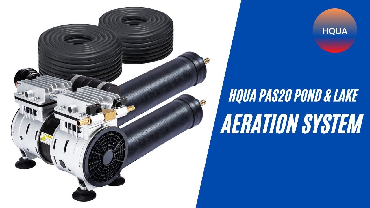 Lake aeration system | HQUA PAS20 Pond & Lake Aeration System | for Up ...