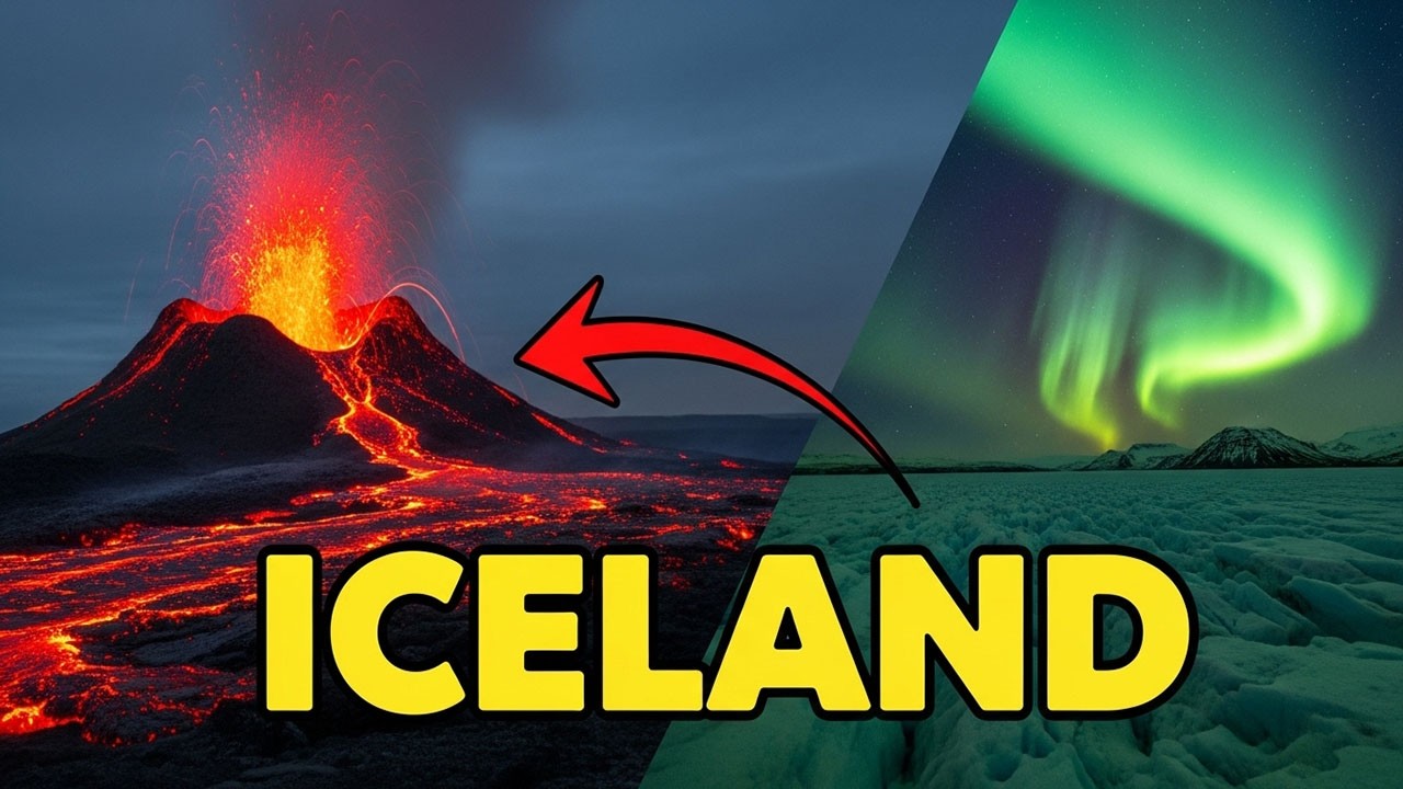 Epic Iceland: Waterfalls, Lava & Northern Lights | 4K - YouTube
