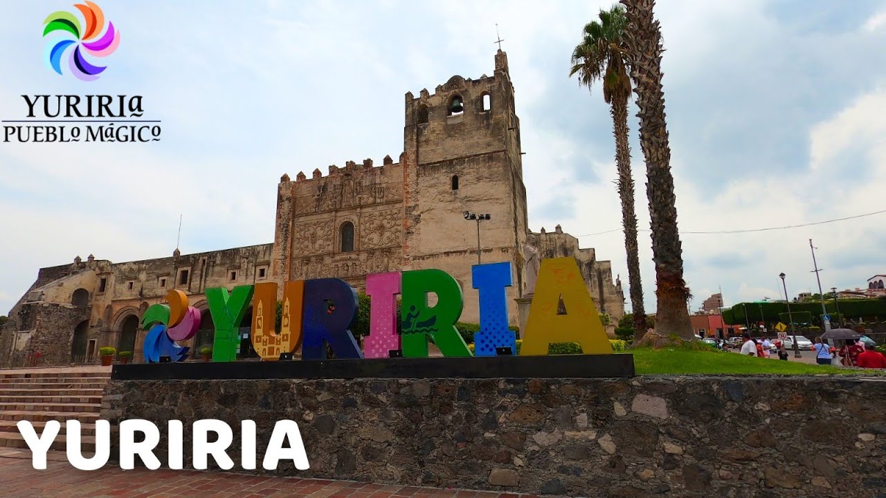 [4K] Conociendo el bello Pueblo Mágico de Yuriria | Guanajuato - YouTube