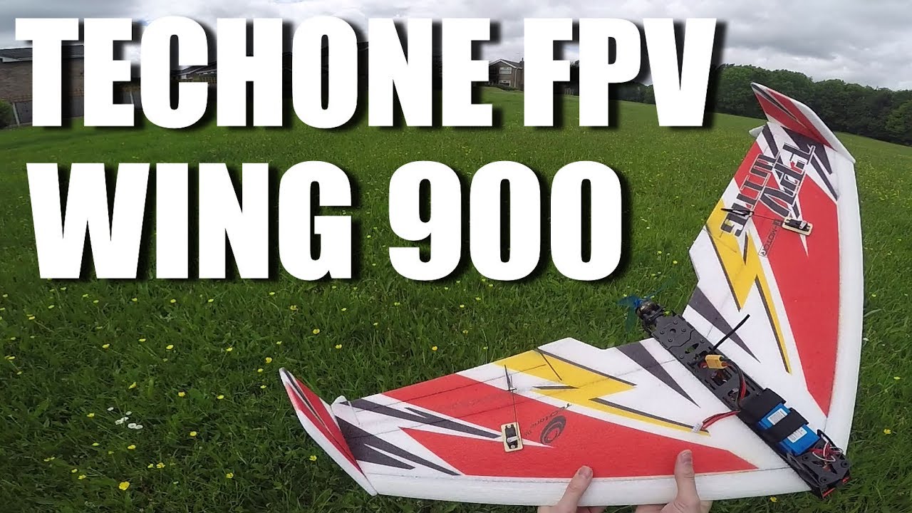 TechOne FPV Racing Wing 900 - YouTube