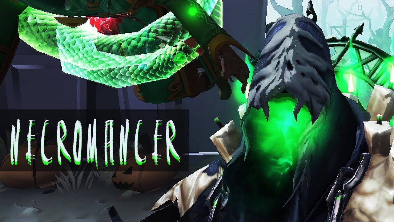 NECROMANCER S SKIN (The Feaster) Gameplay / IDENTITY V - YouTube