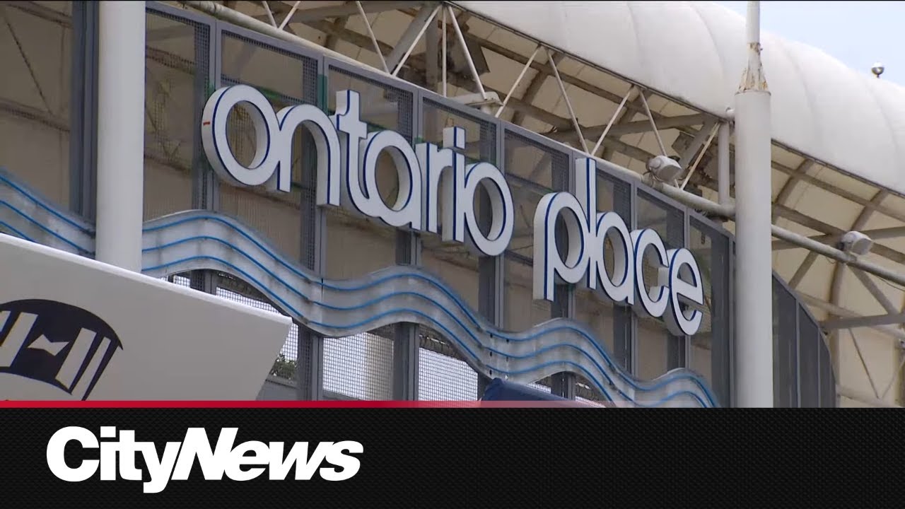 Ontario Place demolition work underway - YouTube