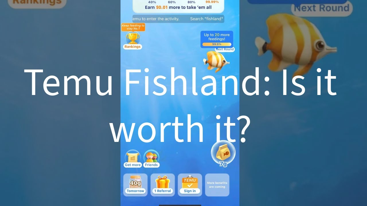 Temu Fishland Game: Can you really win free gifts without inviting ...