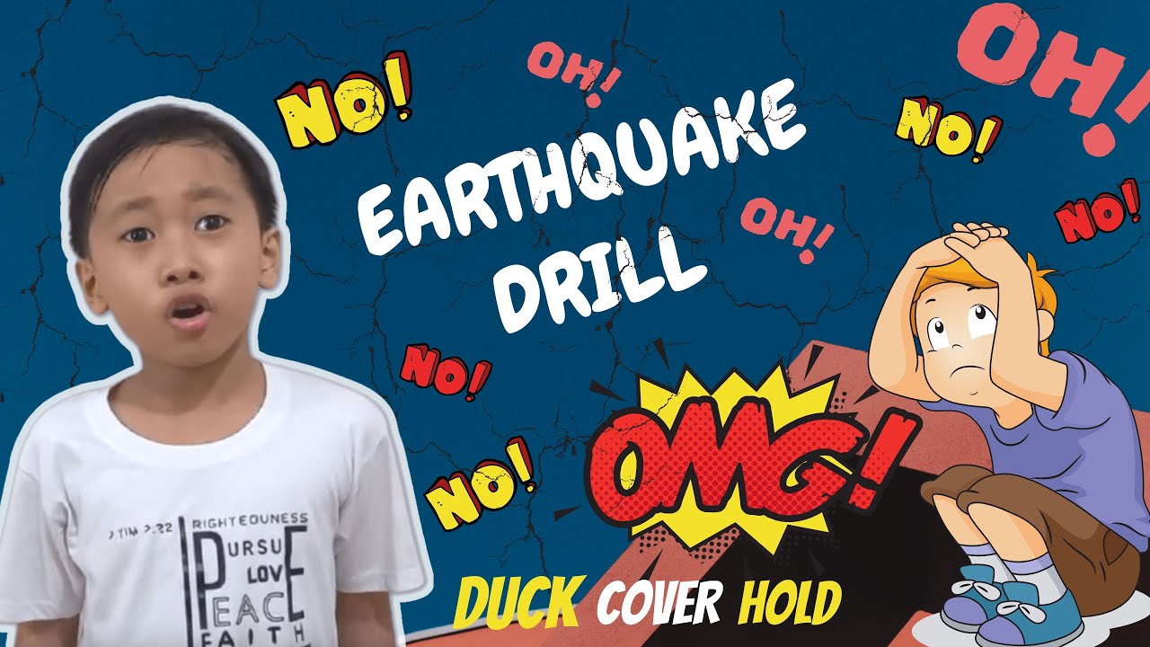 GM 003 - EARTHQUAKE DRILL (DUCK, COVER AND HOLD) - YouTube